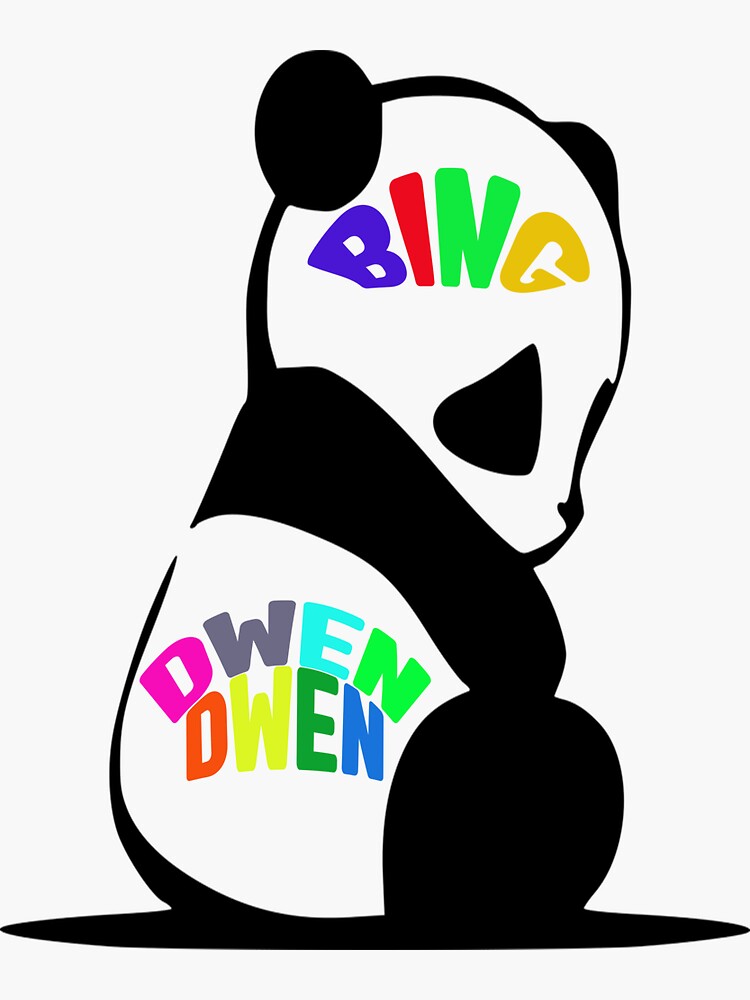 "Bing Dween Dween" Sticker for Sale by tshirtdesinge | Redbubble