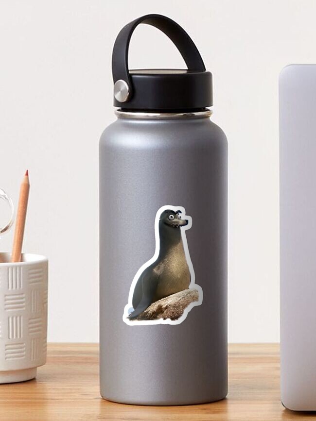 "Gerald The Seal" Sticker for Sale by LilLamb | Redbubble