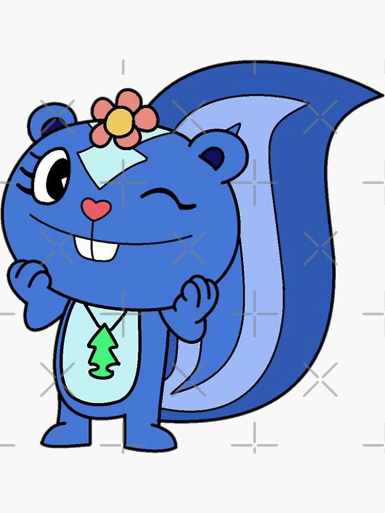 "Petunia - Happy Tree Friends " Sticker for Sale by OtakuEmporium ...