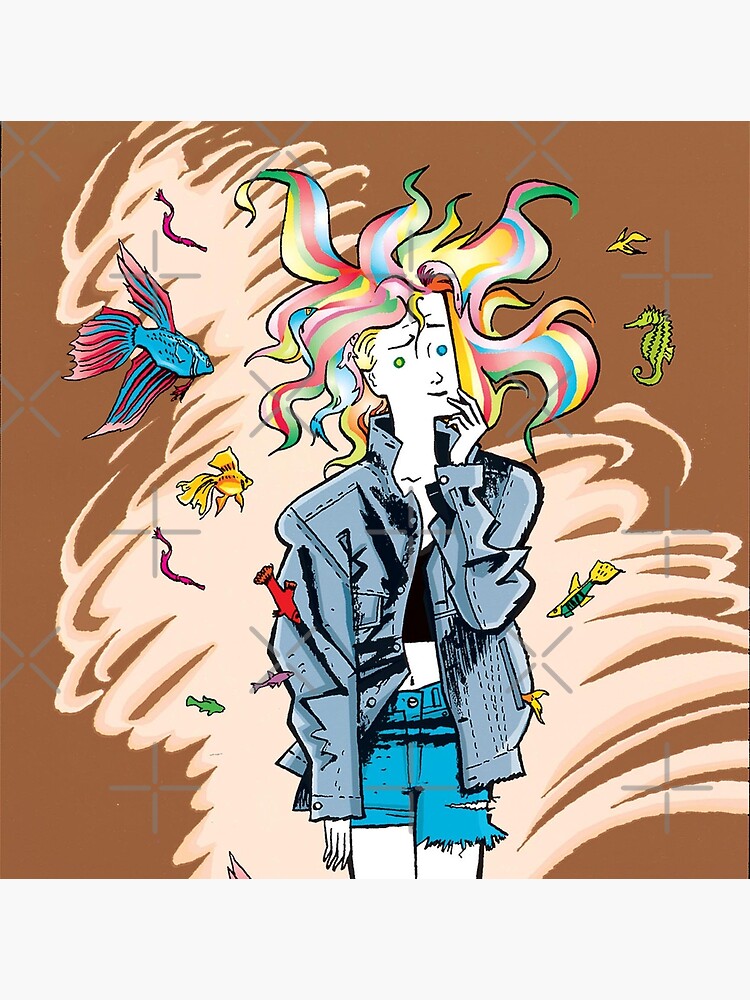 "sandman, delirium,fish, dream, endless, comic, neil gaiman, vertigo ...