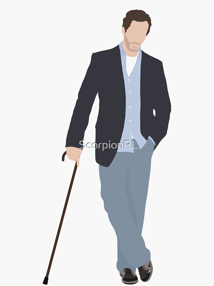 "House MD" Sticker for Sale by ScorpionRL | Redbubble