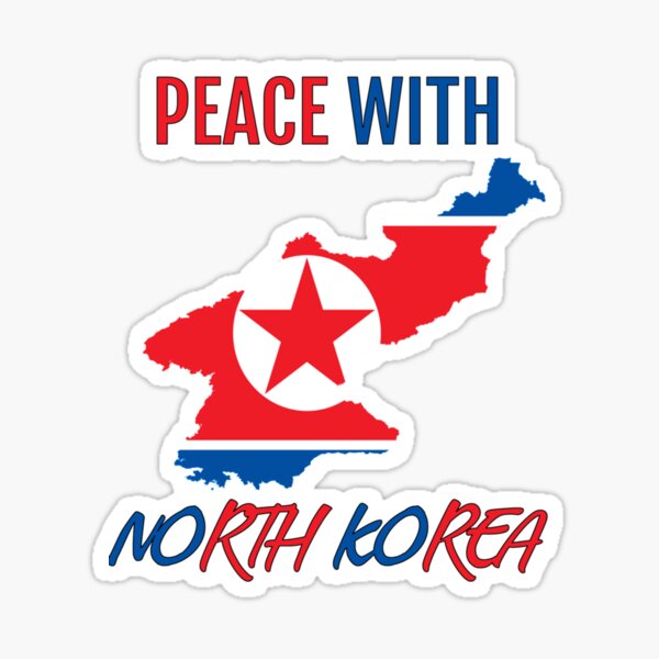 "North Korea Best Korea " Sticker for Sale by leonelMyla | Redbubble