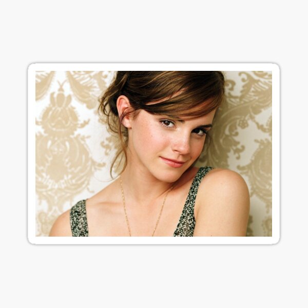 "EMMA WATSON" Sticker for Sale by balontos | Redbubble