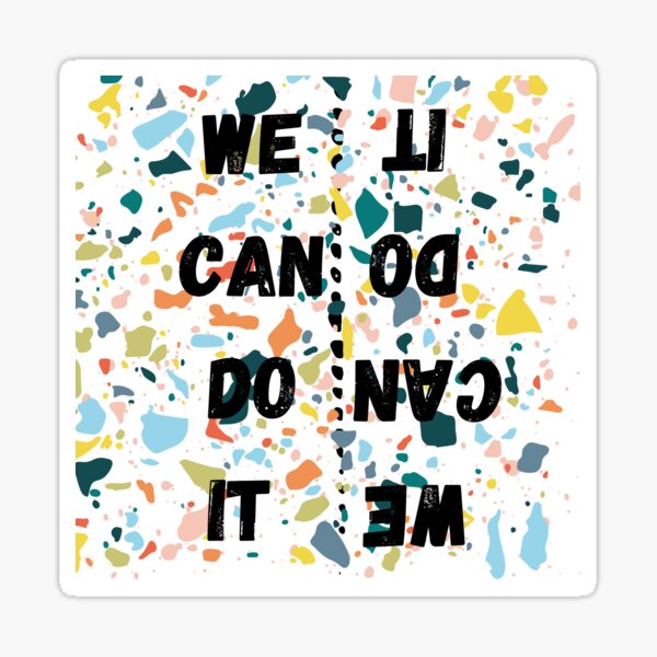 "We can do it cloud " Sticker by Zuhaarts143 | Redbubble