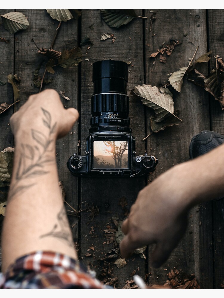 "Black DSLR" Sticker by gingdiesel | Redbubble