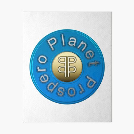 "Planet Prospero Logo 05" Art Board Print by drevgetz | Redbubble