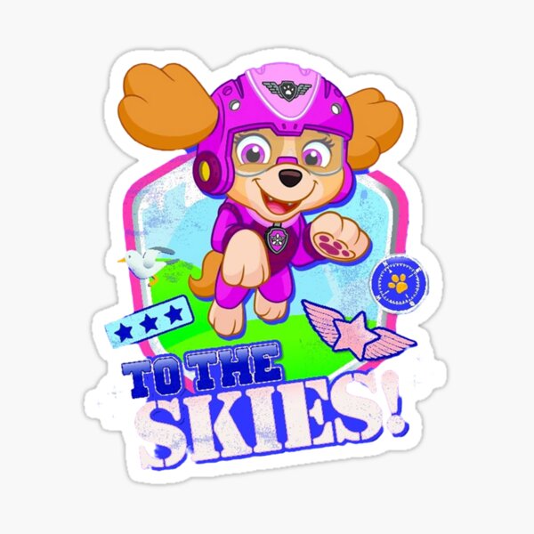 "Skye Paw Patrol " Sticker by lillAllis | Redbubble