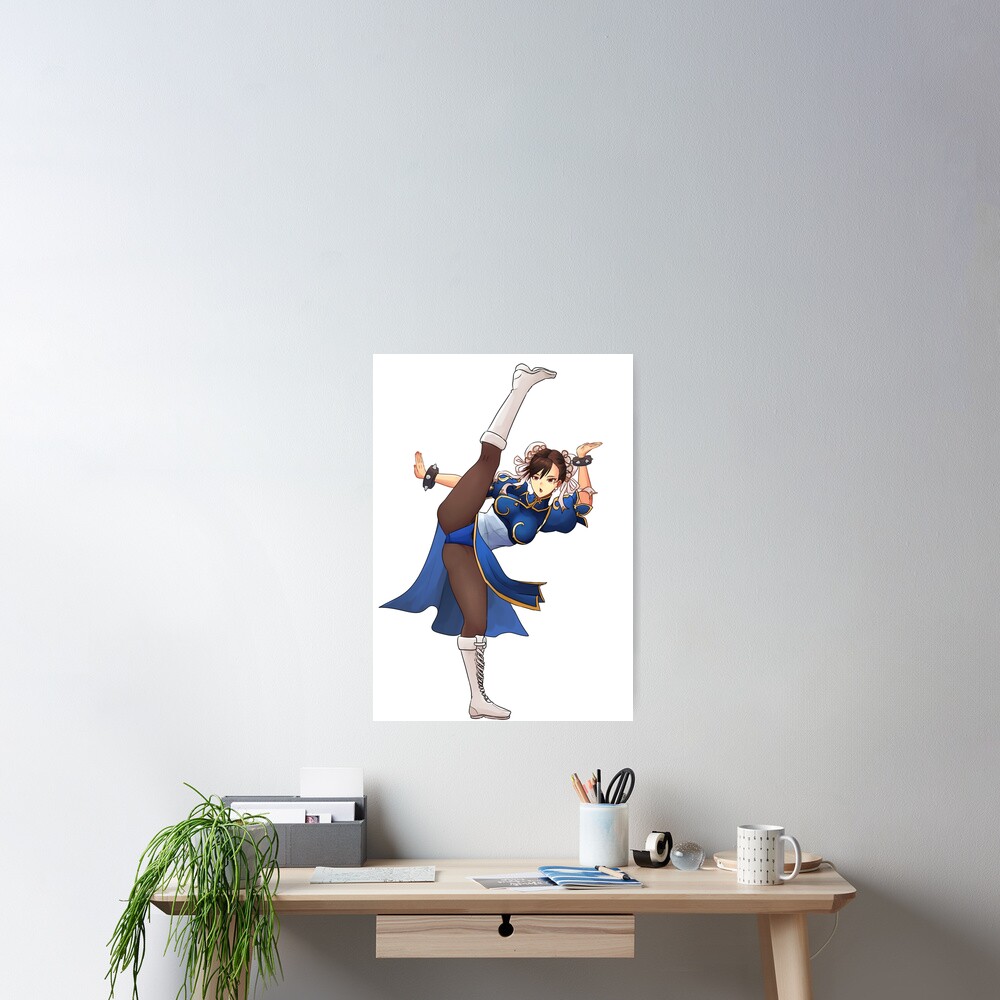 "Street Fighter Chun-Li" Poster for Sale by kimochiidango | Redbubble