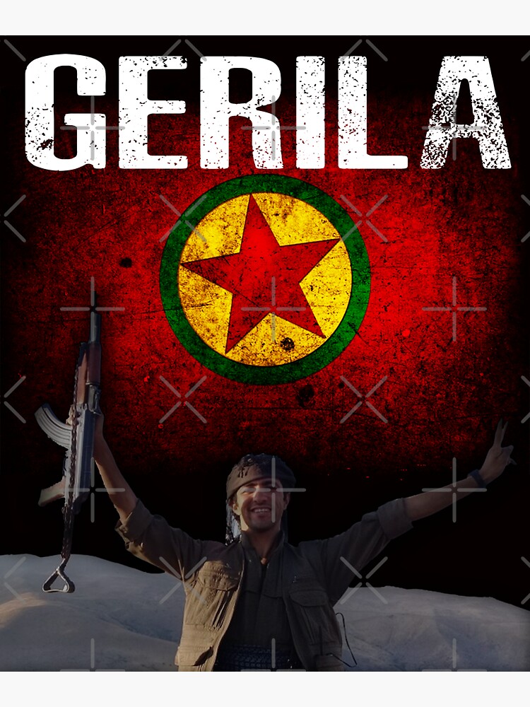 "GERILA KURDISTAN " Sticker by KurdishShops | Redbubble