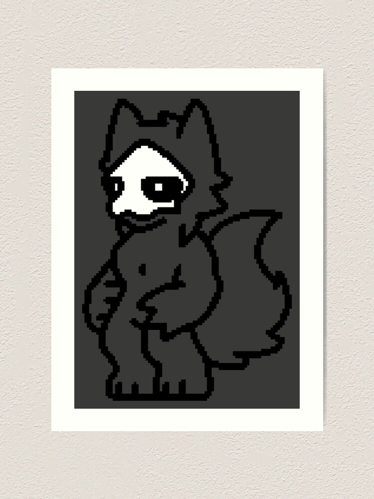 "Changed - Dark Latex Transfurmation Sprite (Female)" Art Print by ...