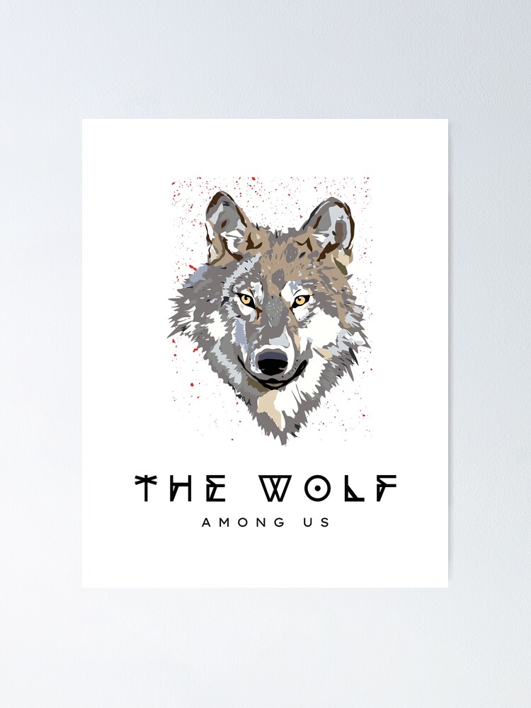 "The wolf among us" Poster for Sale by tripanthias | Redbubble