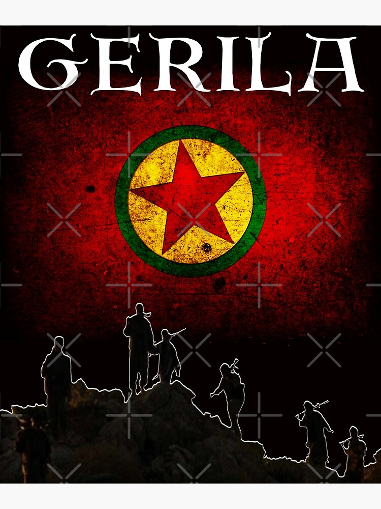 "GERILA KURDISTAN " Poster for Sale by KurdishShops | Redbubble