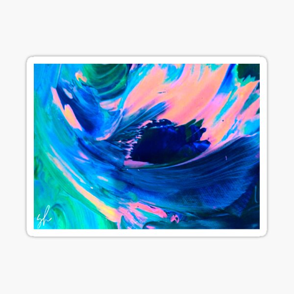 "Aroraou Ocean Breeze" Sticker for Sale by Sh3c4n42020 | Redbubble