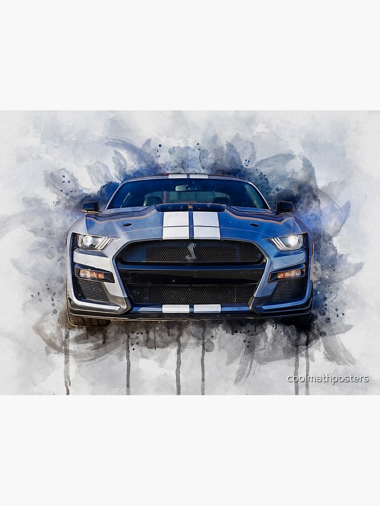"Mustang Shelby Gt500 Heritage Edition" Sticker for Sale by ...
