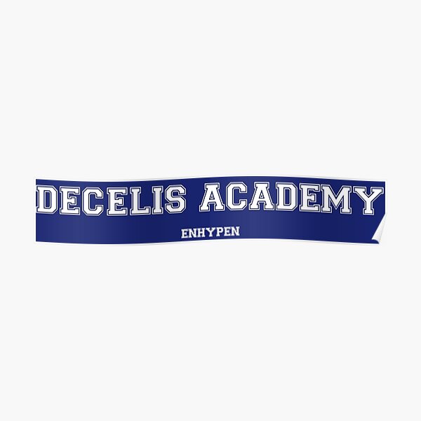 "ENHYPEN DECELIS ACADEMY" Poster by mikooya | Redbubble