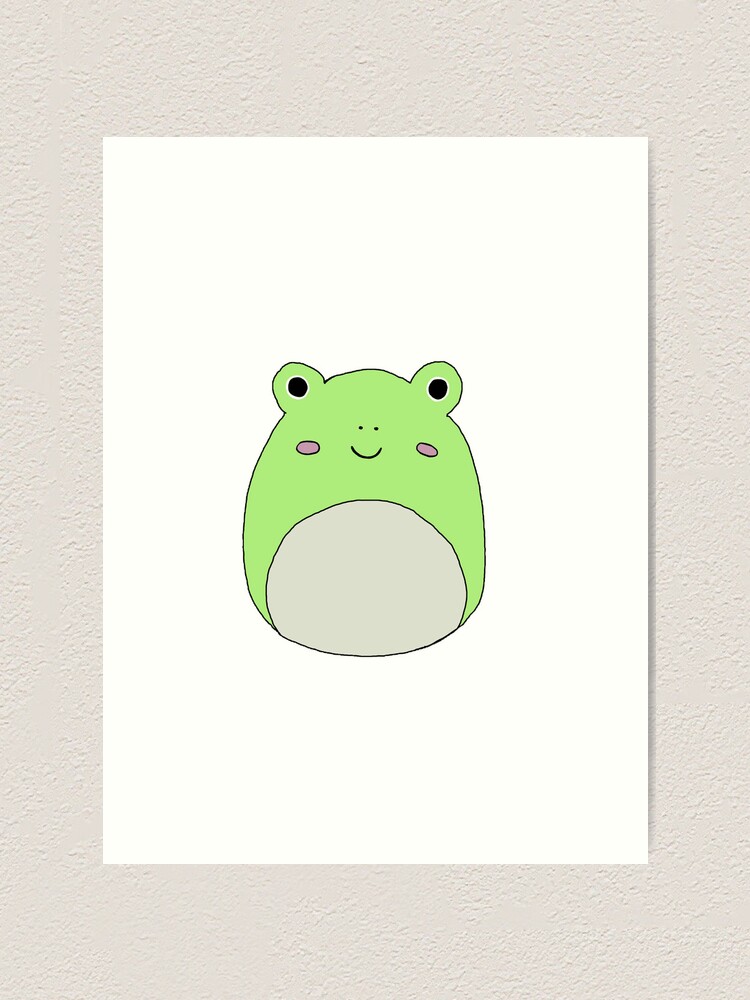 "Squishmallow Wendy the Frog Digital Art" Art Print for Sale by ...