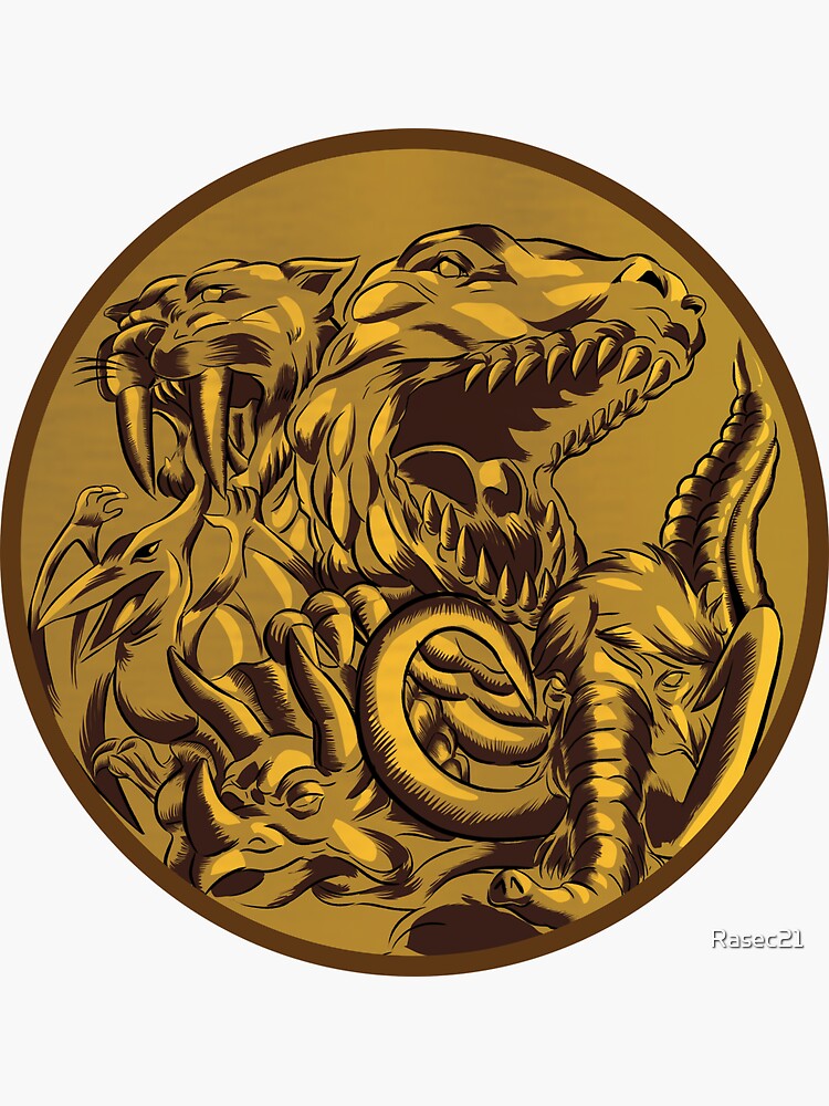 "Power Coins" Sticker by Rasec21 | Redbubble