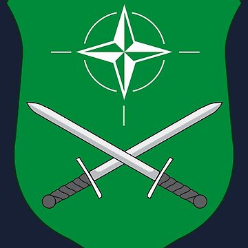 "Allied Land Command (LANDCOM) - NATO - OTAN" Sticker for Sale by ...