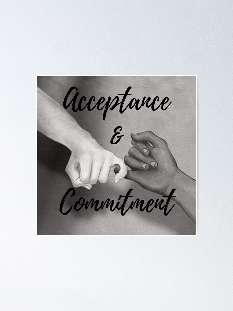 "Acceptance and Commitment Therapy" Poster for Sale by OBR21 | Redbubble