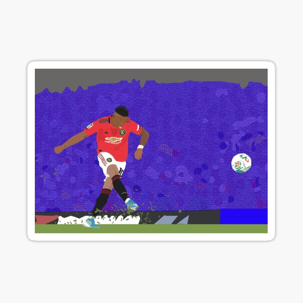 "Marcus Rashford" Sticker by GregMarshall94 | Redbubble