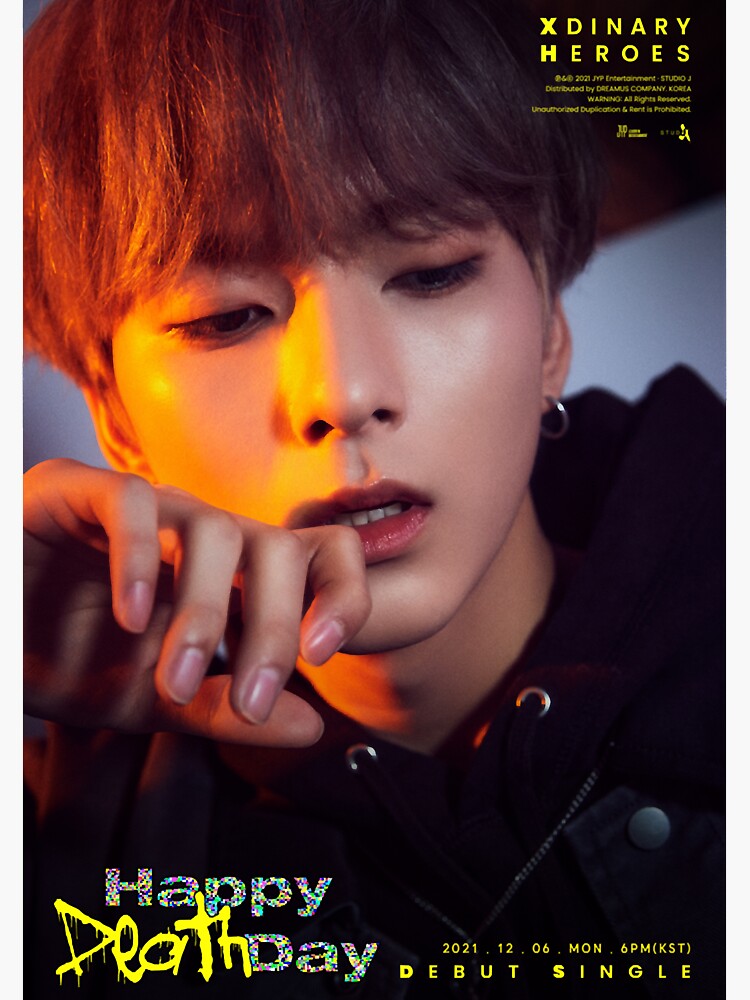 "Gift For Men Xdinary Heroes Ode Happy Death Day Concept Photo Gifts ...