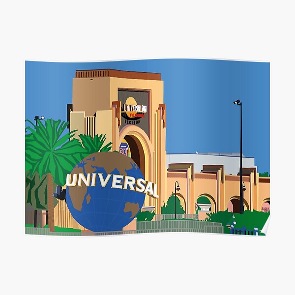 "Universal Studios" Poster for Sale by GregMarshall94 | Redbubble