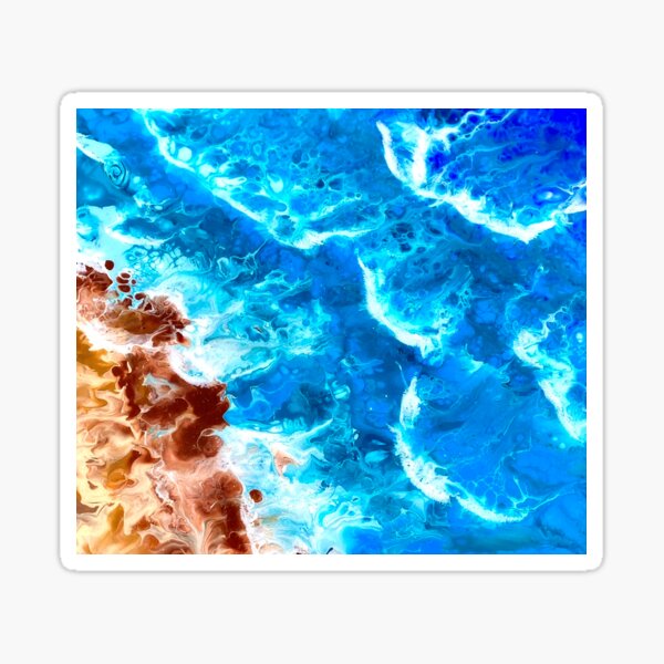 "stormy sea" Sticker by Stylekonzept | Redbubble