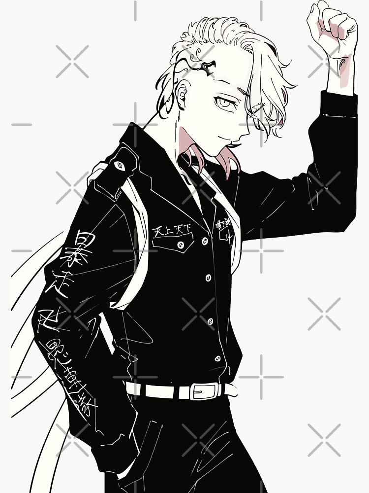 Pegatina «Mitsuya Takashi Tokio Manji Dragón Tatuaje Draken» de ...