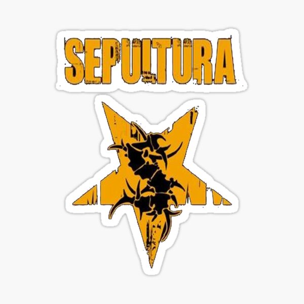 "SEPULTURA ESSENTIAL " Sticker by Robinet93 | Redbubble