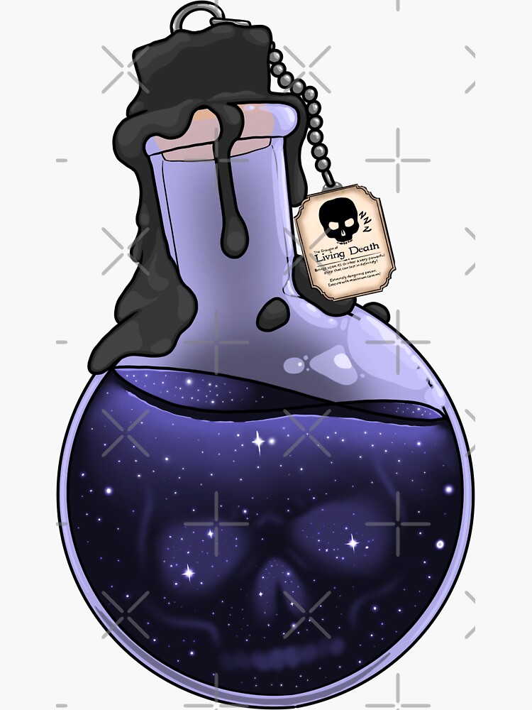 "Sleeping Potion Sticker" Sticker by Thestoryofk | Redbubble