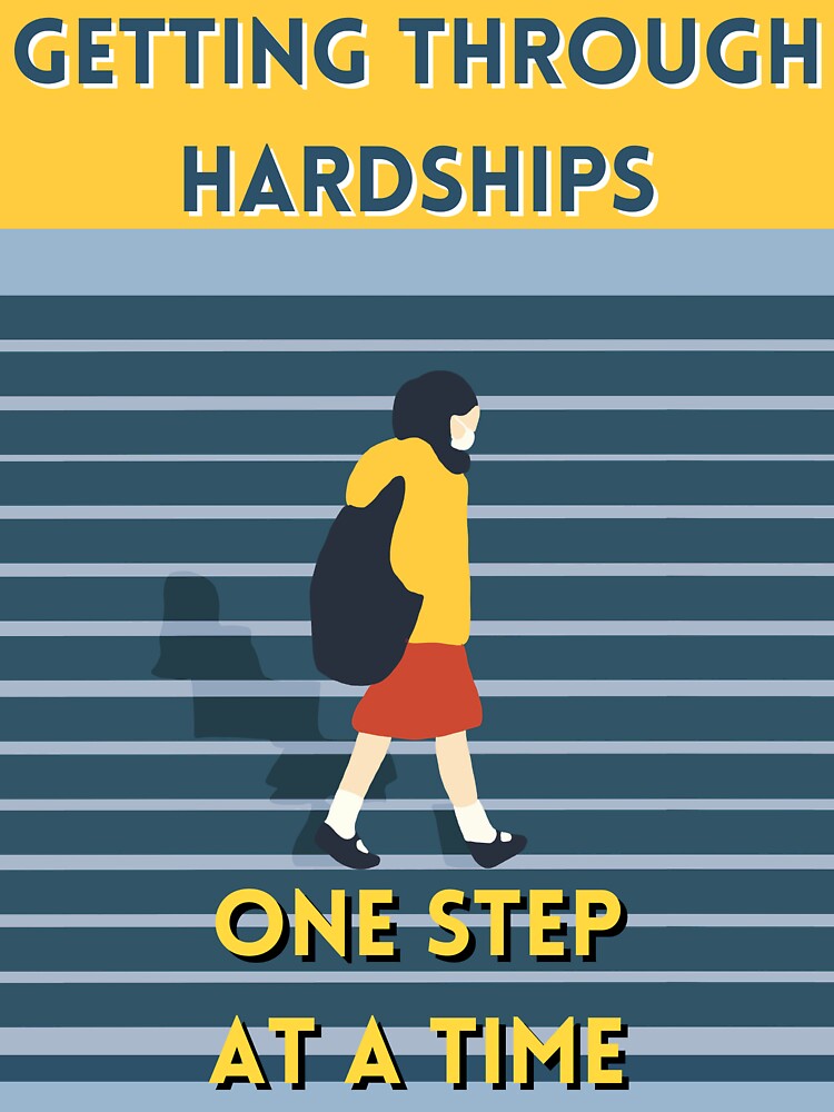 "Go Through Hardships Inspirational Motivational Growth Affirmation ...