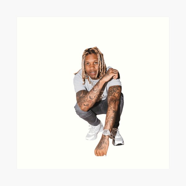 "Lil Durk American rapper, Lil Durk singer, rip Lil Durk" Art Print by ...