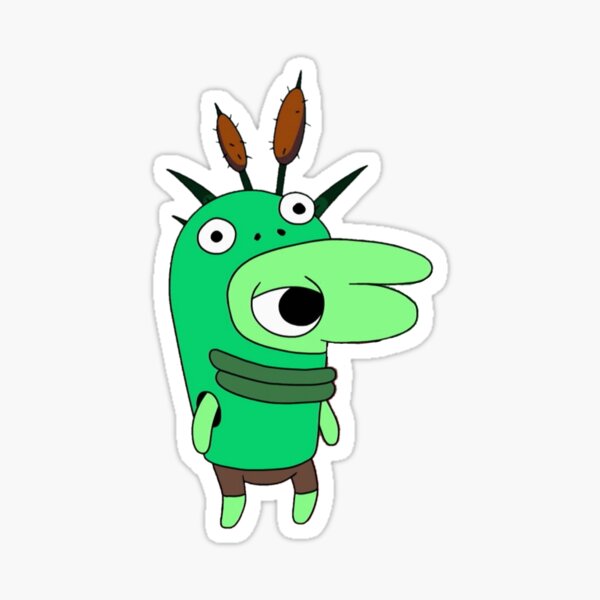 "Glep Smiling Friends " Sticker for Sale by sageanderss | Redbubble