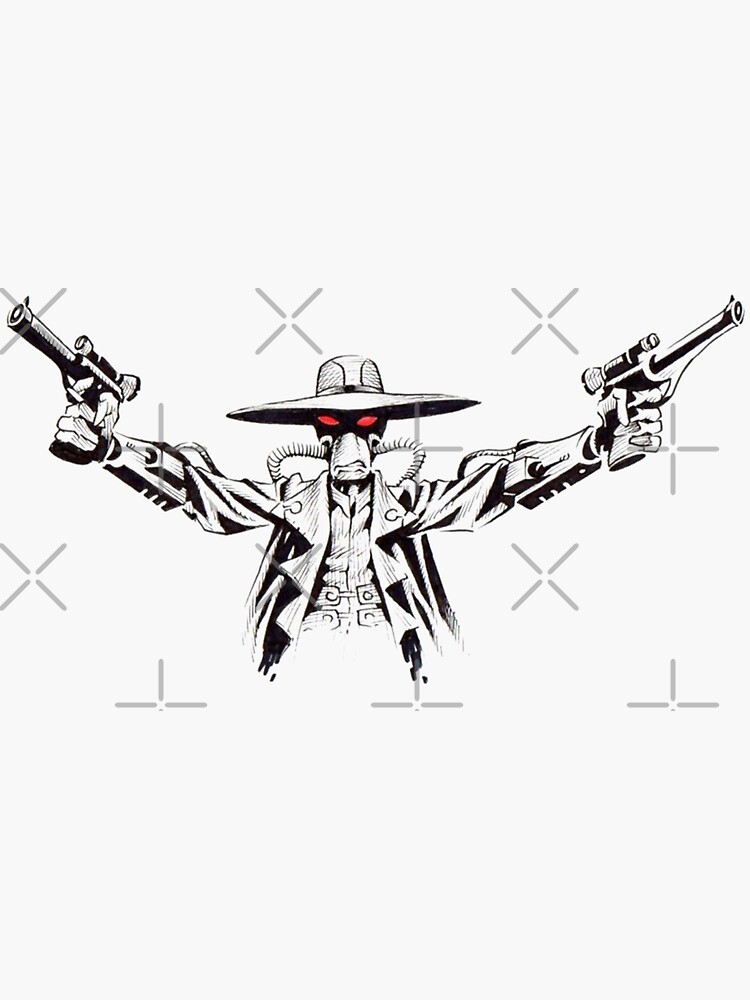 "cad bane cad bane" Sticker by rcnart | Redbubble