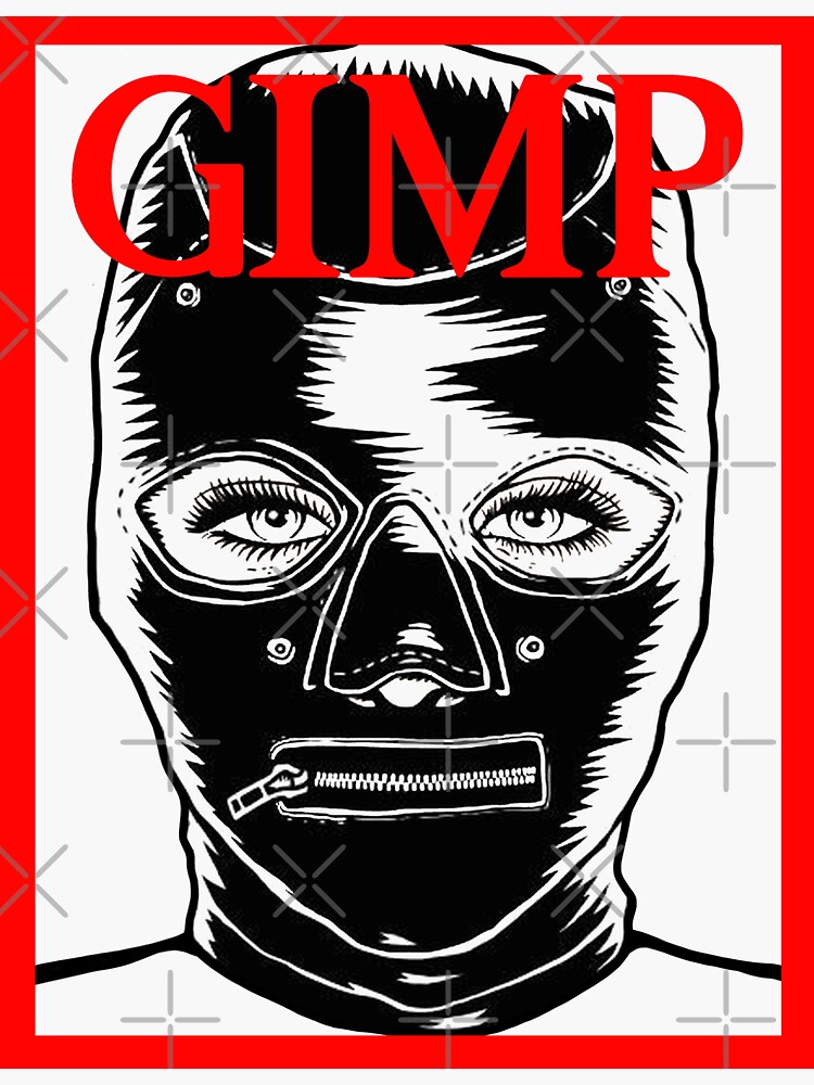 " Gimp magazine " Sticker by ThisIsNotNew | Redbubble