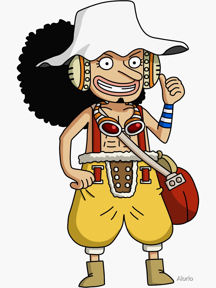 "God Ussop" Sticker by Alurio | Redbubble