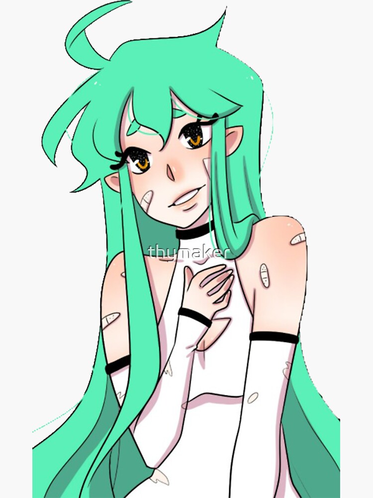 "Zaida" Sticker for Sale by thymaker | Redbubble