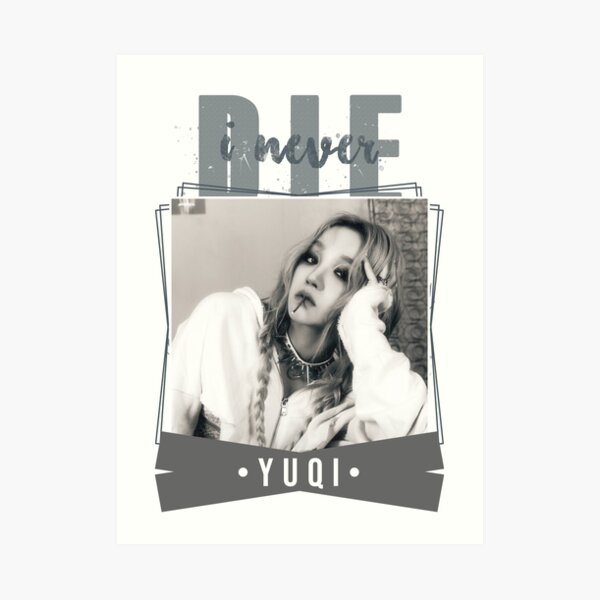 "GIDLE - Yuqi" Art Print for Sale by 95amy | Redbubble
