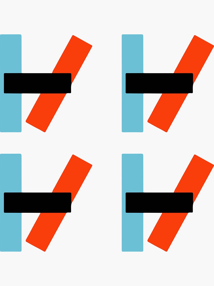 "21p new logo" Sticker by Humaras | Redbubble