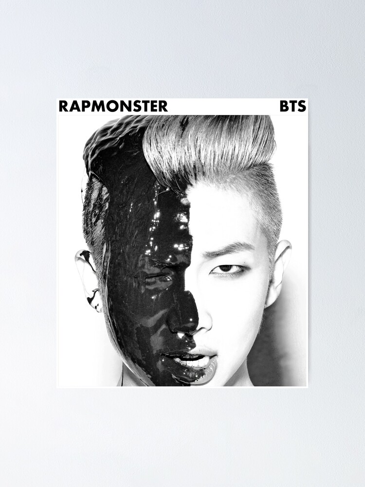 "BTS - Rap Monster" Poster for Sale by fanidolkpop | Redbubble
