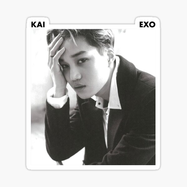 "EXO - Kai" Sticker by fanidolkpop | Redbubble
