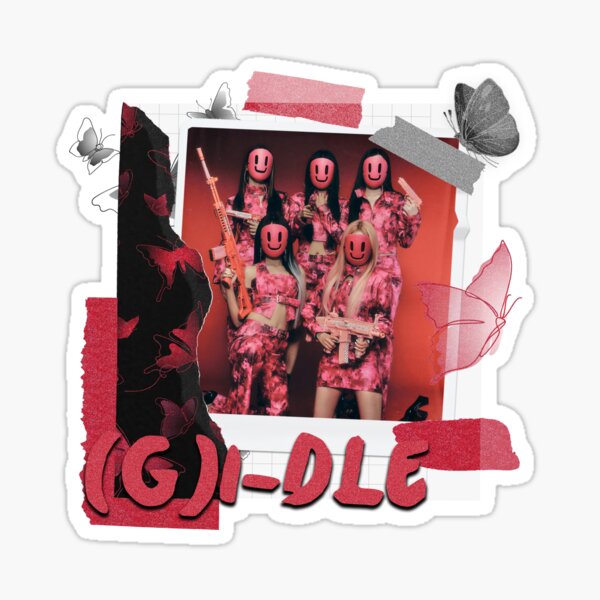 "GIDLE" Sticker by 95amy | Redbubble
