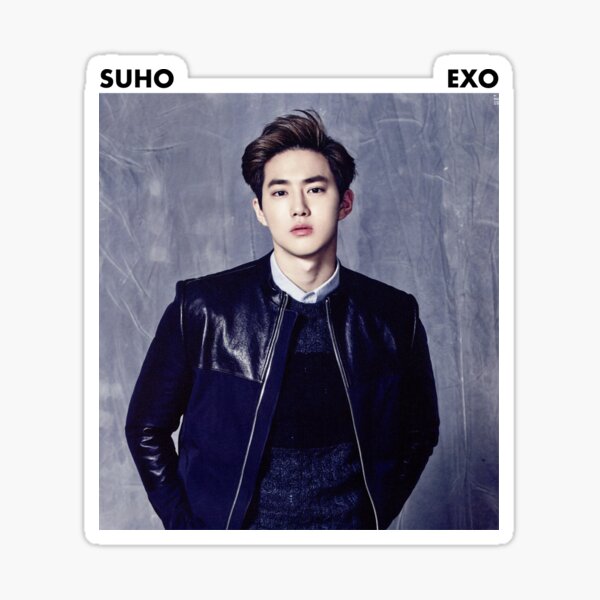 "EXO - Suho" Sticker by fanidolkpop | Redbubble
