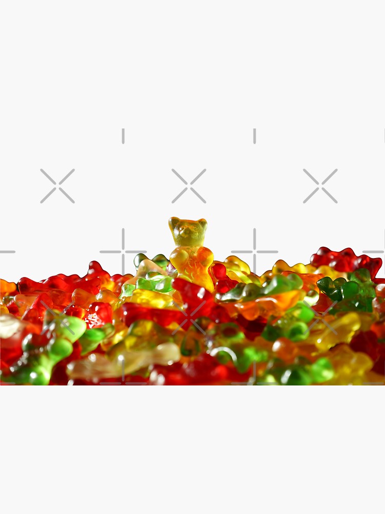 "Gummy bears sticker" Sticker by Grr23 | Redbubble