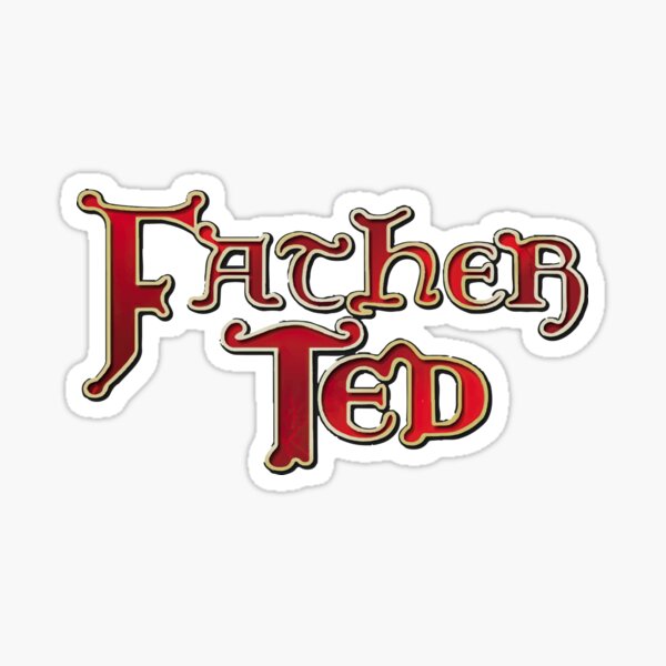 "Father Ted Logo" Sticker for Sale by Dagoth0Ur | Redbubble