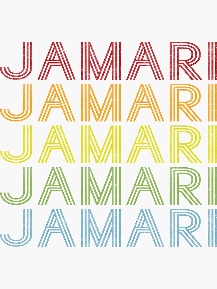 Pegatina «Camiseta con el nombre de Jamari - Camiseta con el nombre de ...