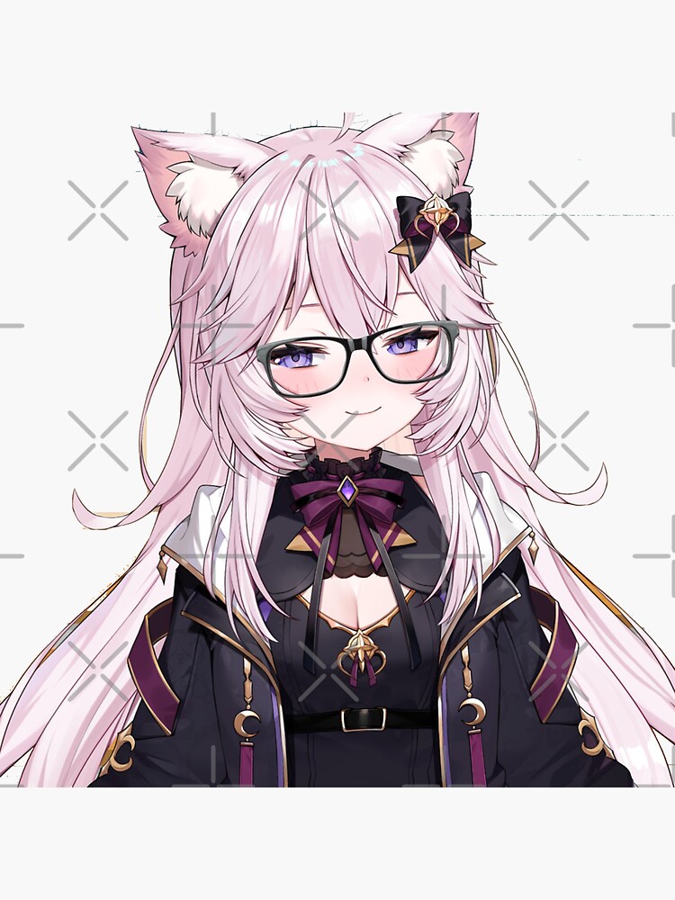 "nyatasha nyanners" Sticker by DZCD-- | Redbubble