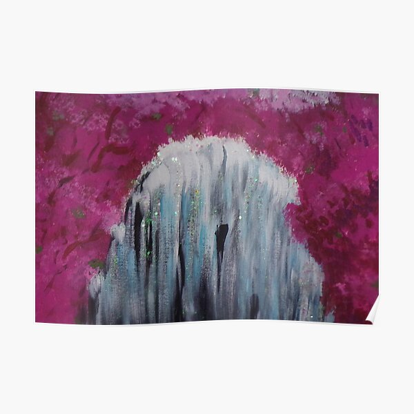 "Waterfalls Beyond the Trees" Poster for Sale by TCMAS | Redbubble