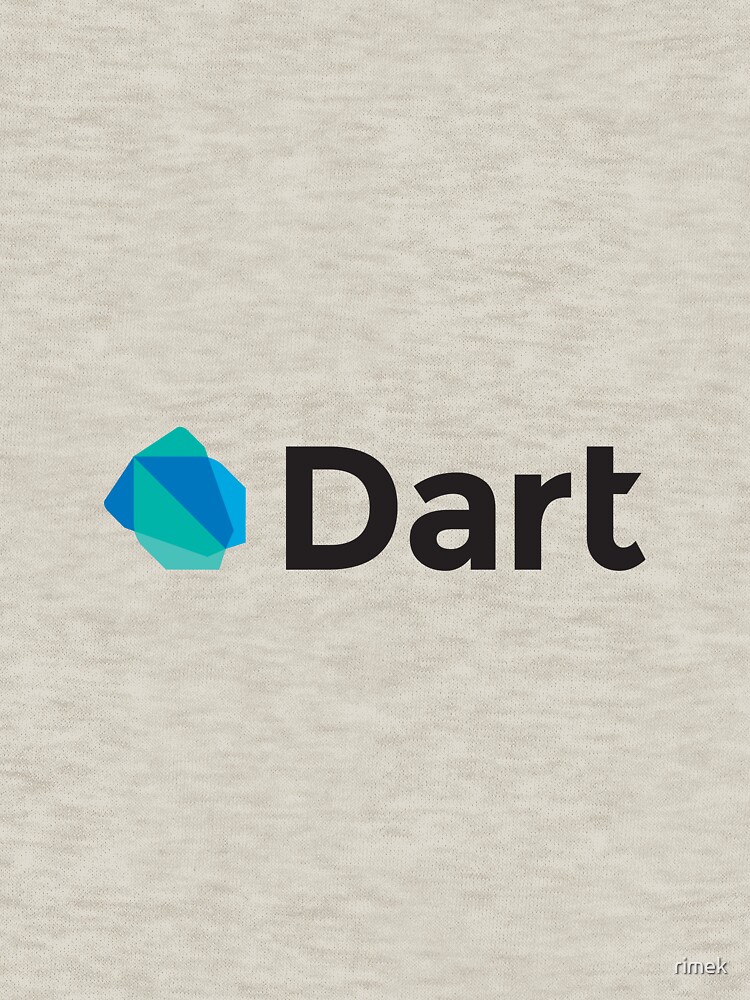 "Dart programming language" Pullover Hoodie by rimek | Redbubble