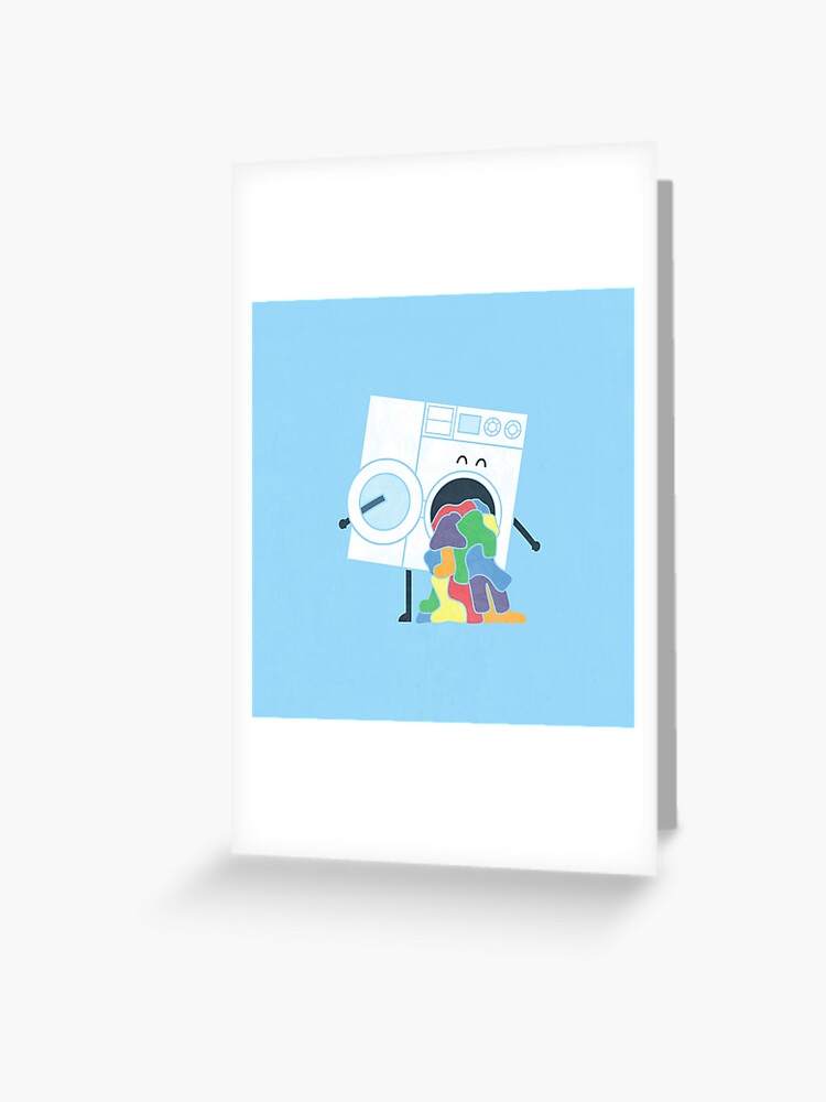 "Laundry Day" Greeting Card for Sale by Teo Zirinis | Redbubble
